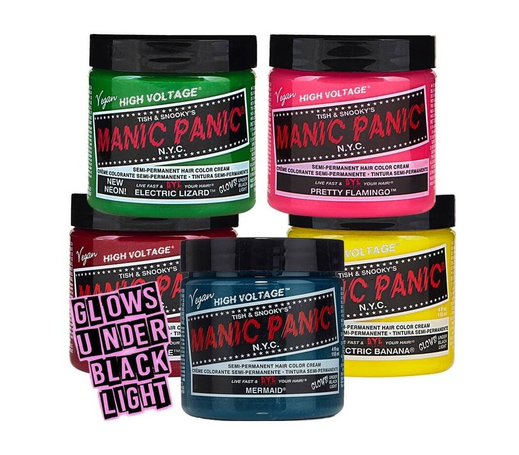 Manic Panic High Voltage Classic Cream Formula, Toner do Włosów, Electric Lizard, 118ml, | W ...